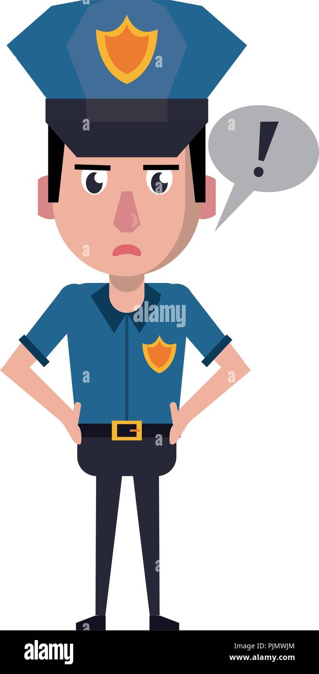 Police officer cartoon Stock Vector Image & Art - Alamy