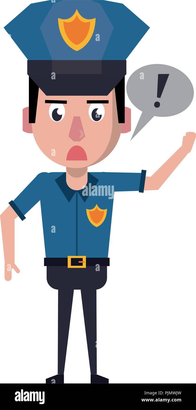 Police officer cartoon Stock Vector Image & Art - Alamy