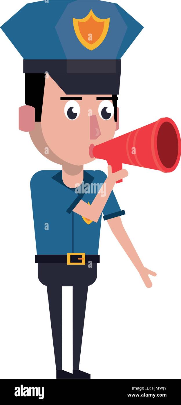 Police officer cartoon Stock Vector Image & Art - Alamy