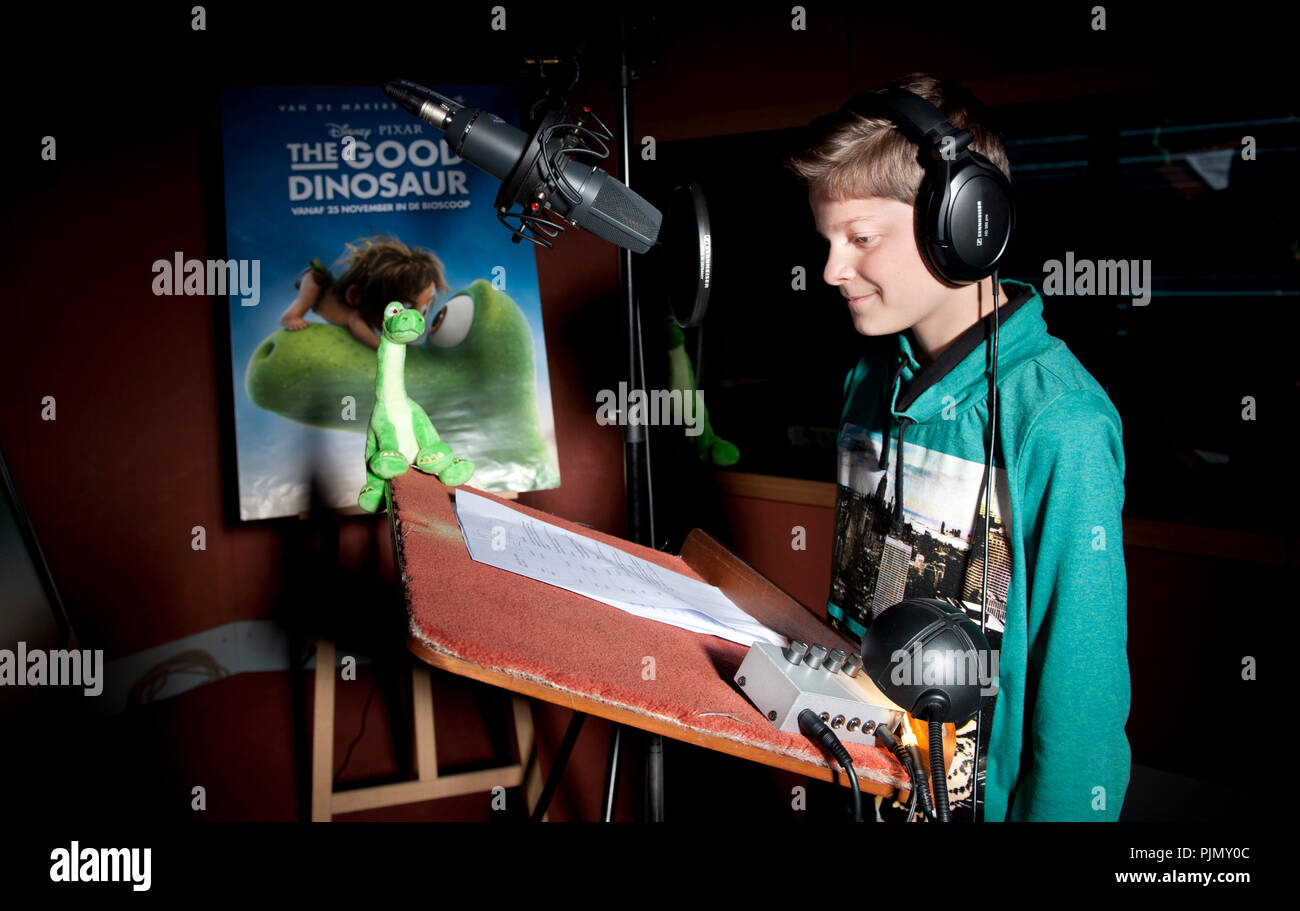 Jordi Int Panis Recording The Voice For The Disney Pixar Animation Movie The Good Dinosaur