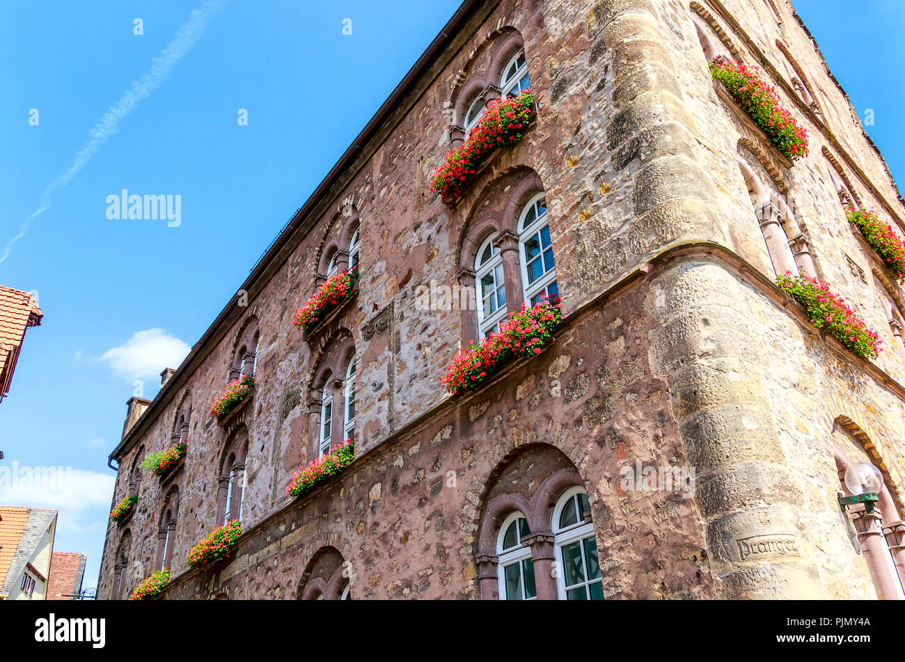 Marketplace of Alsfeld, Germany - Impressive medieval stone building ...