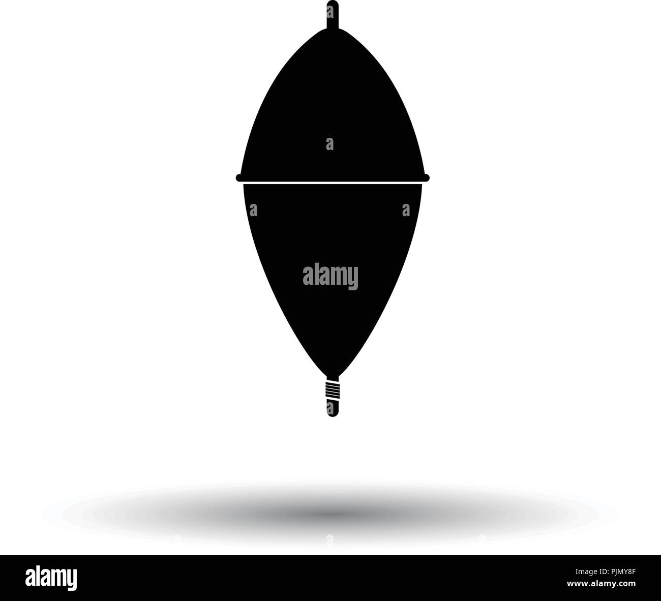 Icon of float . White background with shadow design. Vector ...