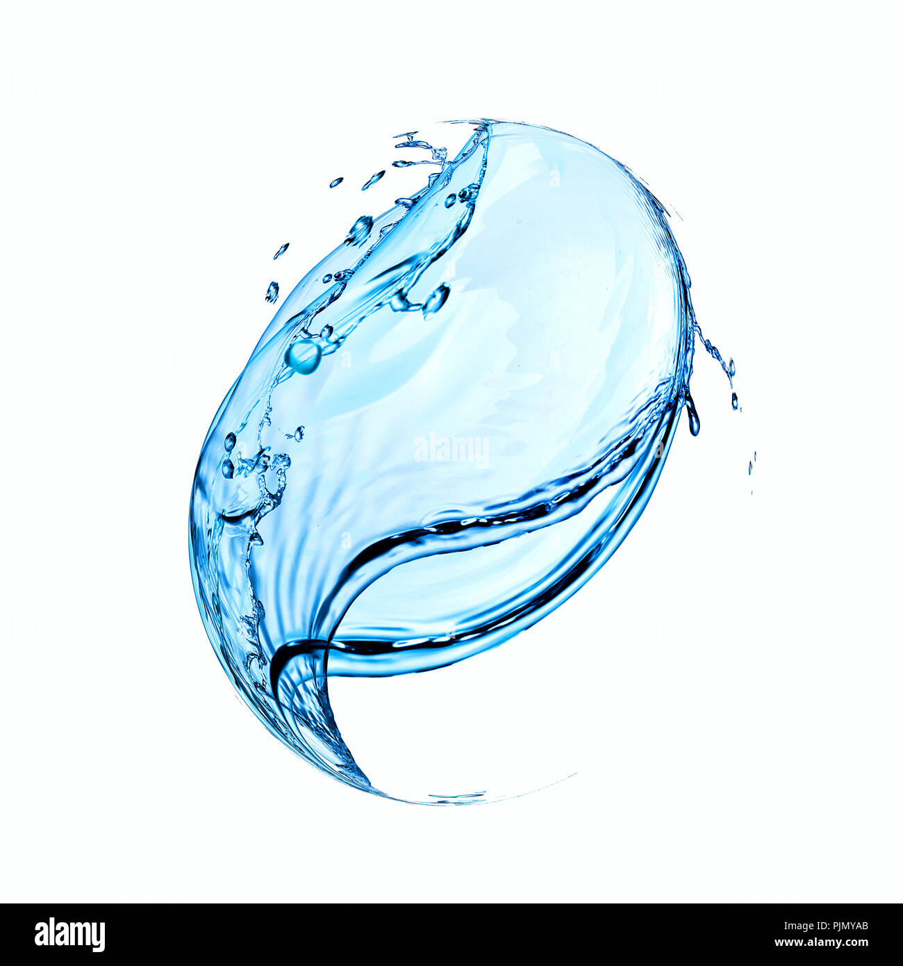 Water drops. 3D illustration Stock Photo - Alamy