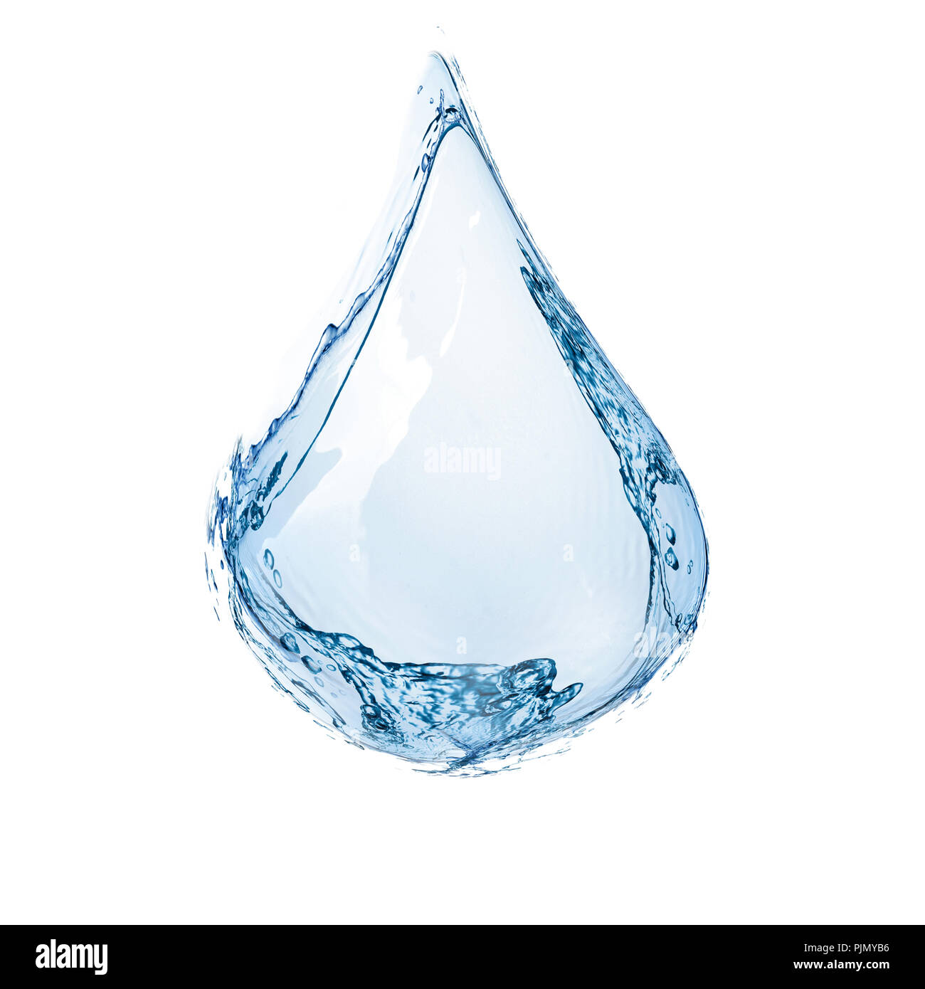 Sea water texture splashes Cut Out Stock Images & Pictures - Alamy