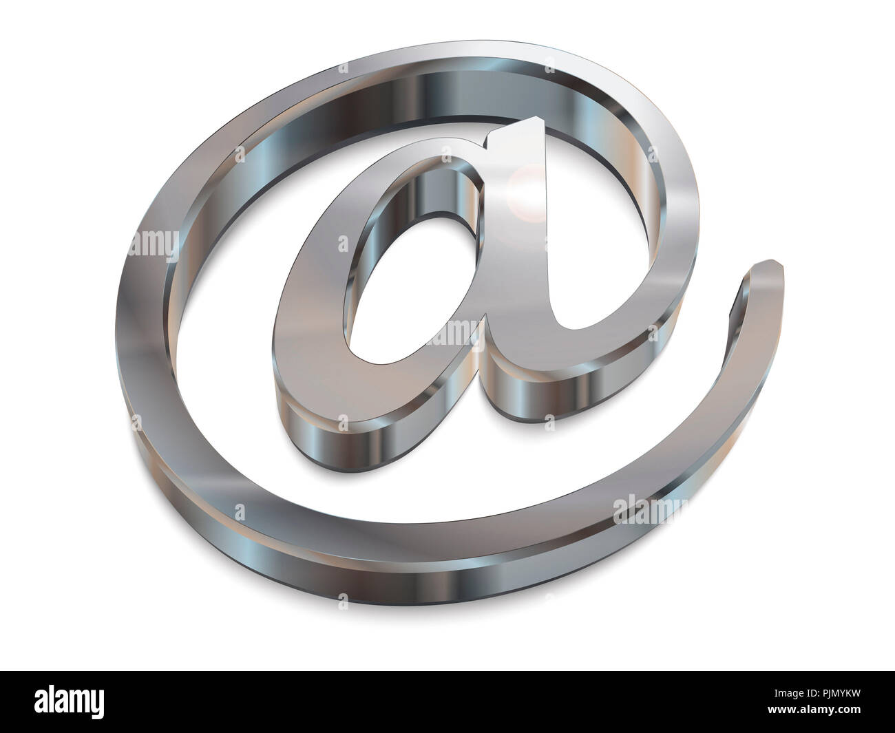 Network silver metallic chrome Cut Out Stock Images & Pictures - Alamy