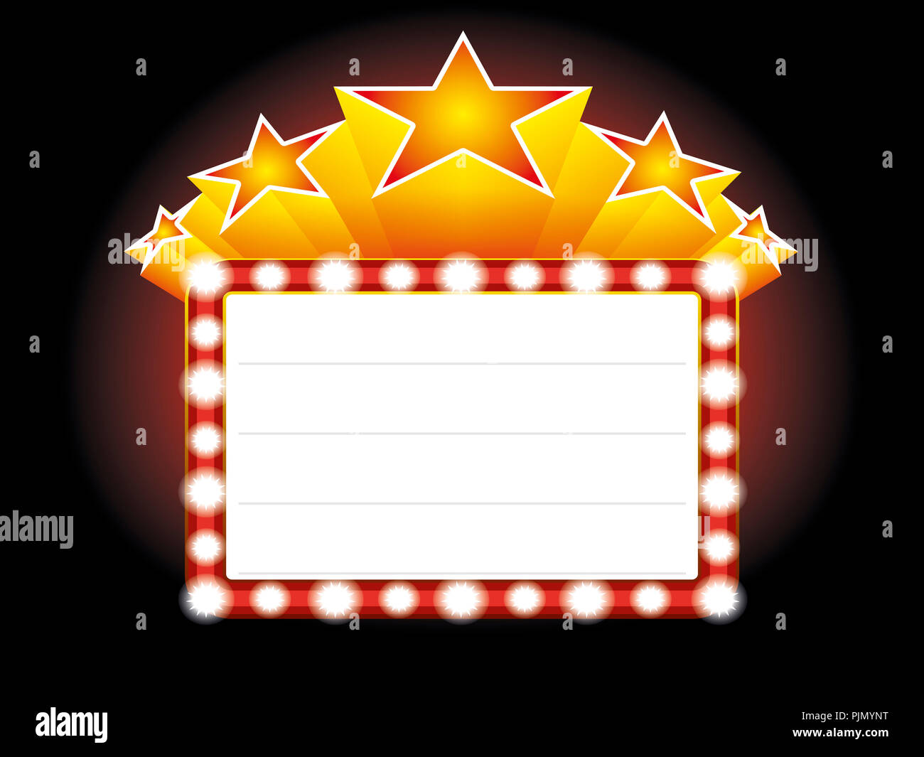 Blank Marquee Lights