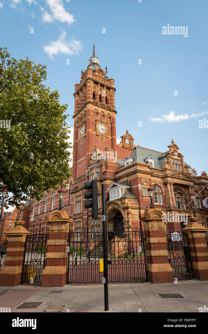 Newham Town Hall in East Ham, London Stock Photo - Alamy