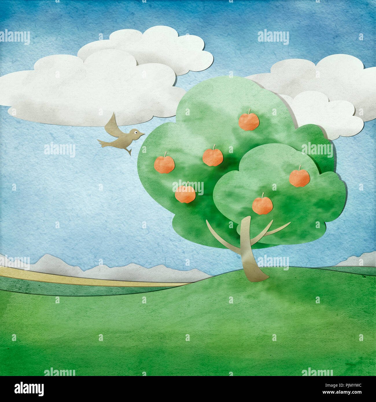 Cut out paper hi-res stock photography and images - Alamy