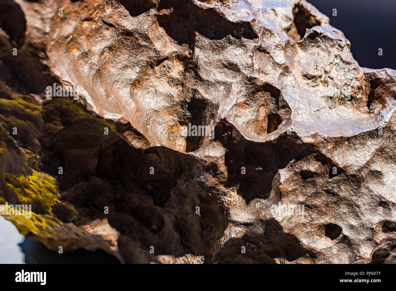 3 SEPTEMBER 2018, VIENNA, AUSTRIA: Collection of meteorites is ...
