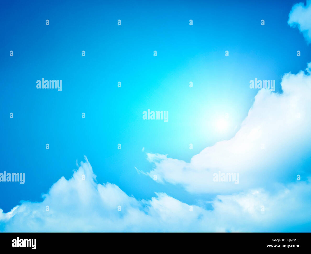 An image of a bright sun background Stock Photo - Alamy