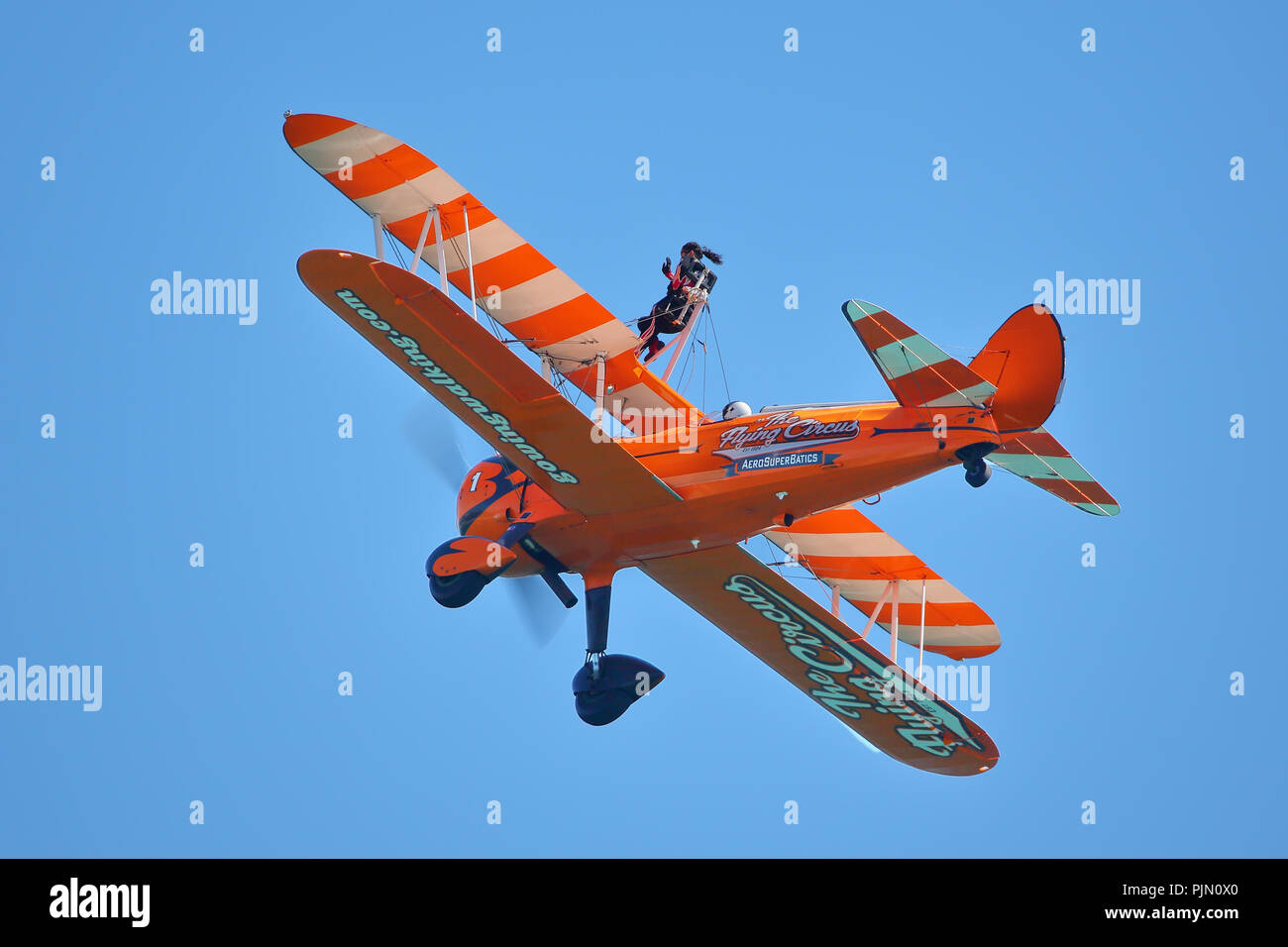 Flying circus hi-res stock photography and images - Alamy