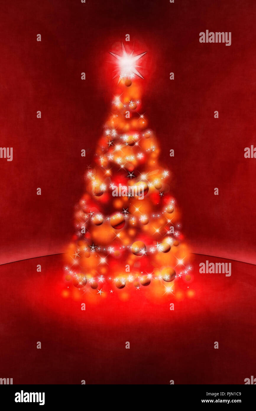 An image of a nice red christmas background Stock Photo - Alamy