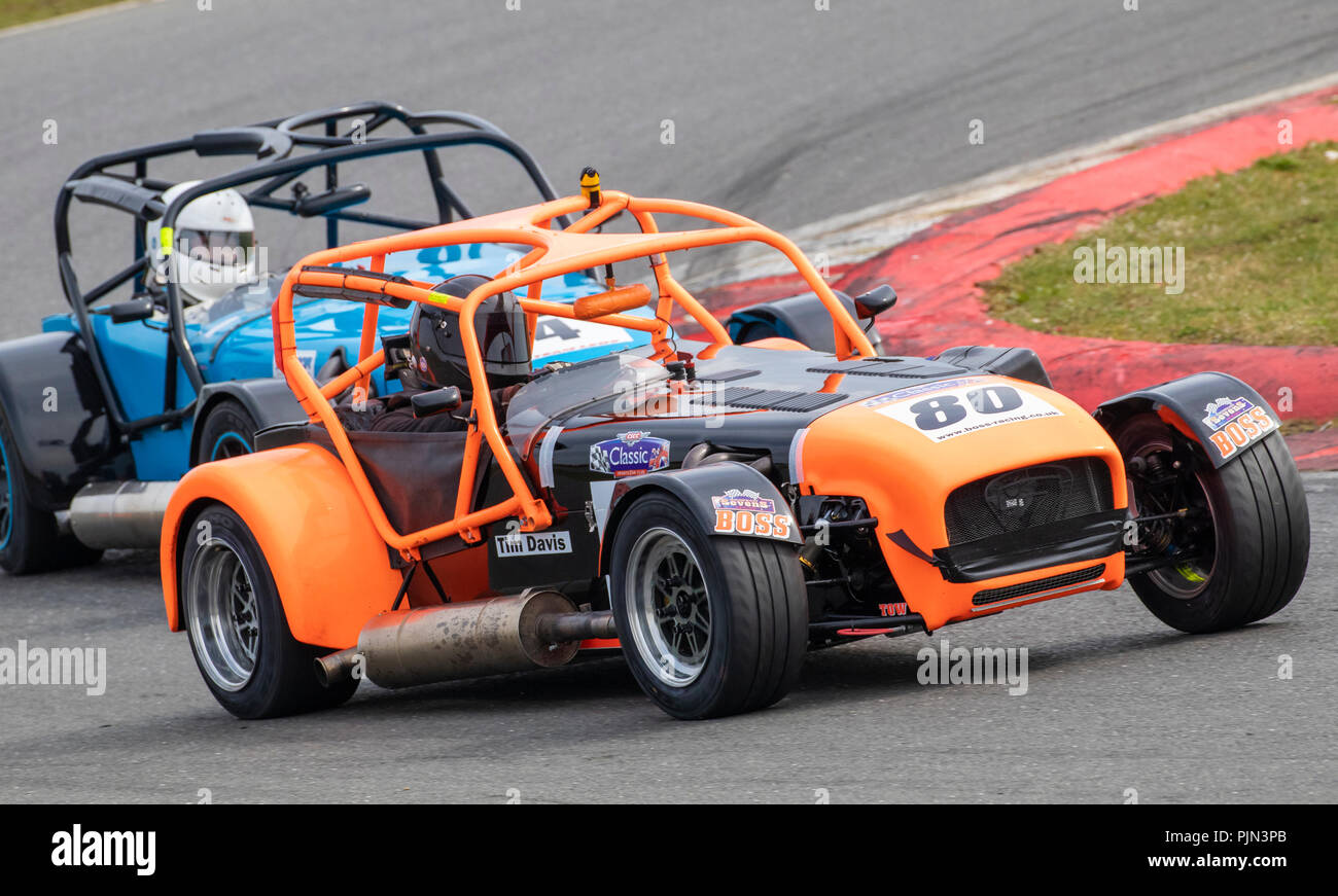 2006 Caterham C400 Class H with driver Tim Davis during the CSCC Gold ...