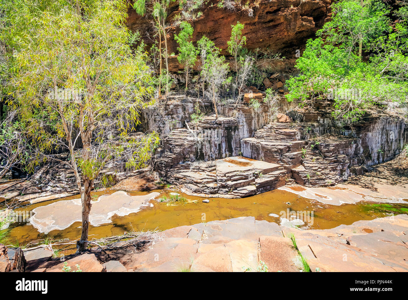 Admissions of the wonderful Dales Gorge in the Karijini-national park ...