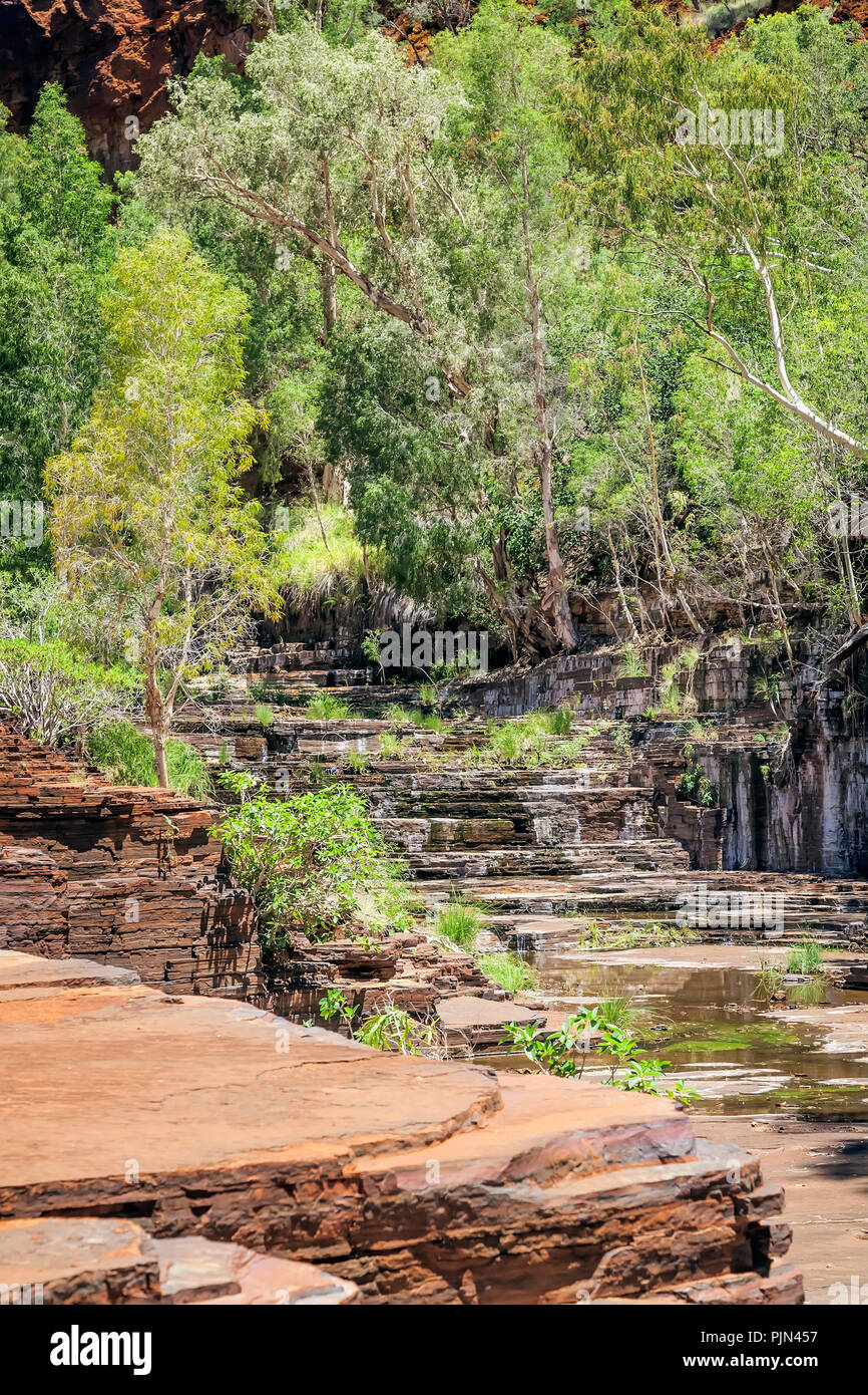 Admissions of the wonderful Dales Gorge in the Karijini-national park ...
