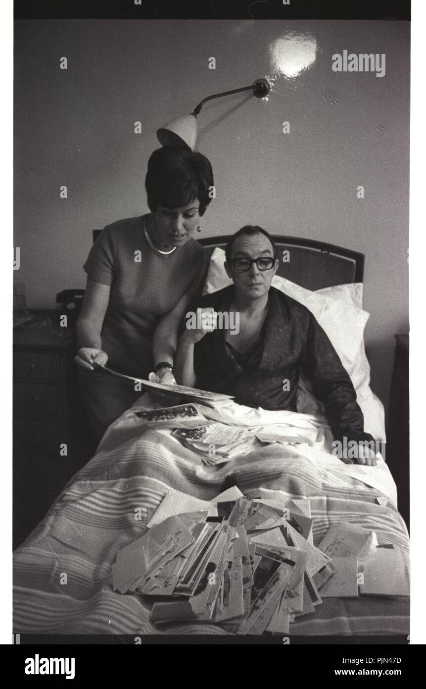 Eric Morecambe receives well wishes after heart attack in Leeds General ...