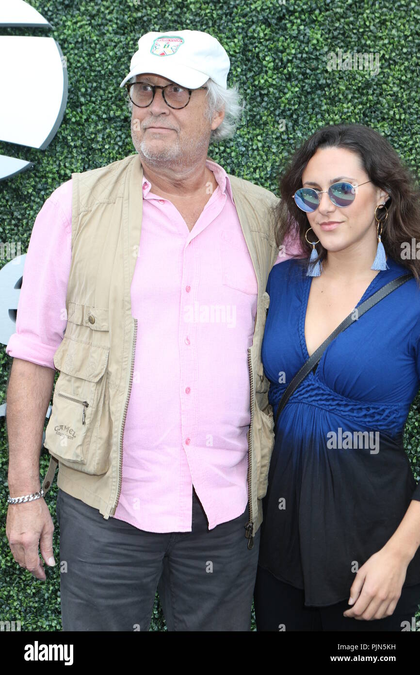 Chevy Chase Caley Leigh Chase Tennis US Open. 9-7-2018 Photo by John ...