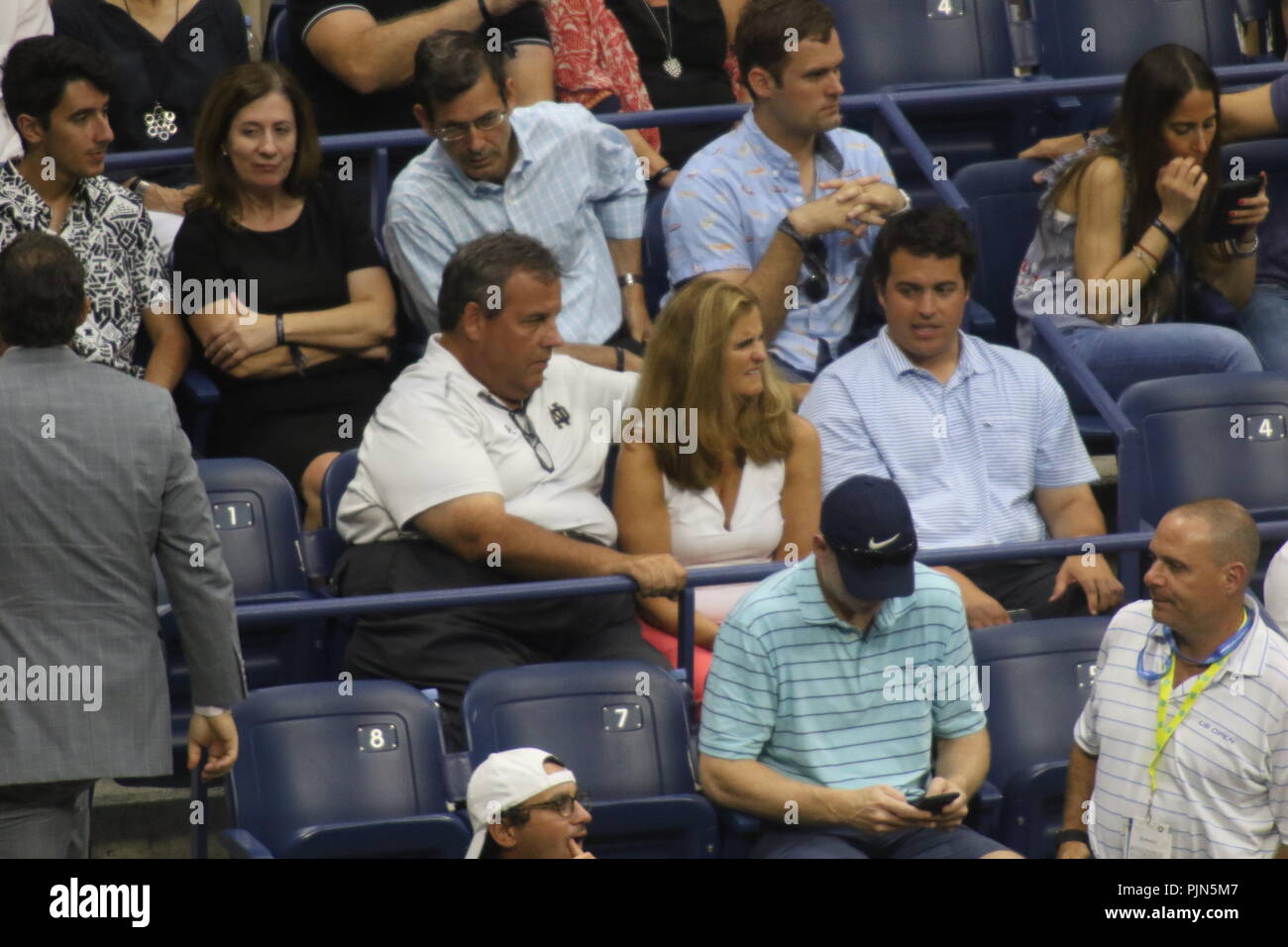 Chris christie and mary pat christie hi-res stock photography and ...