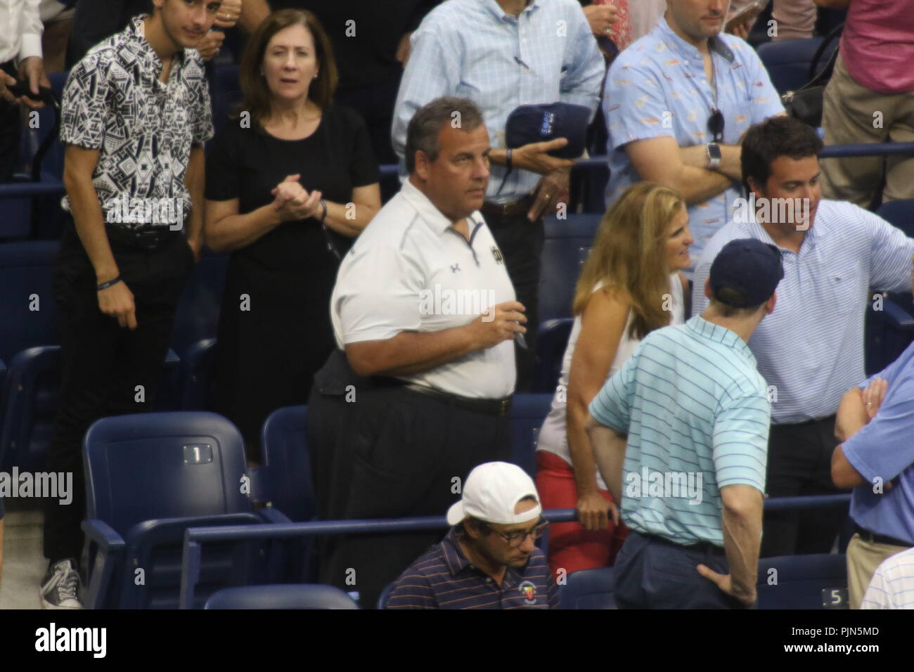Chris christie and mary pat christie hi-res stock photography and ...