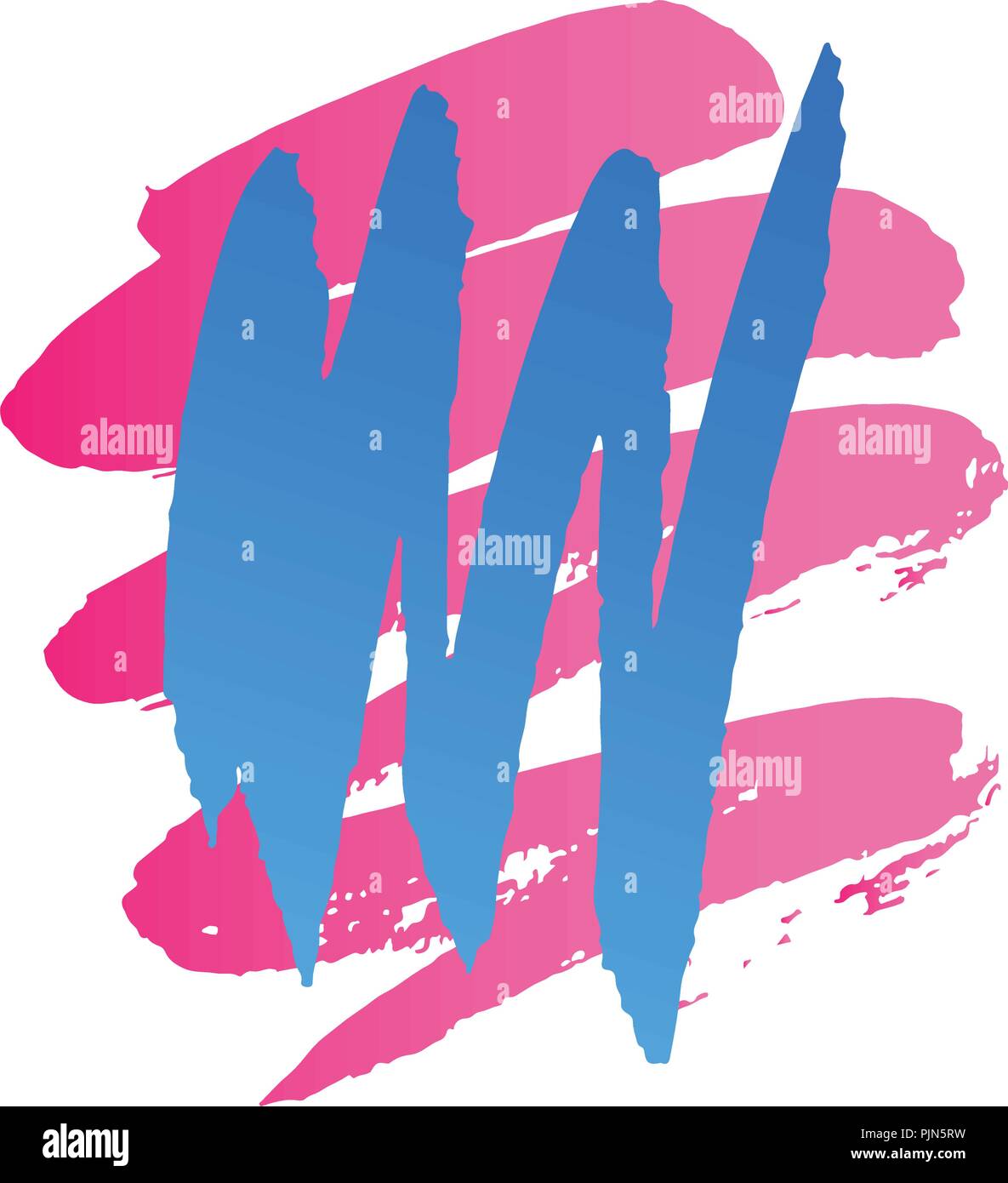 Vector illustration. Background of multi-colored blots of ink Stock ...