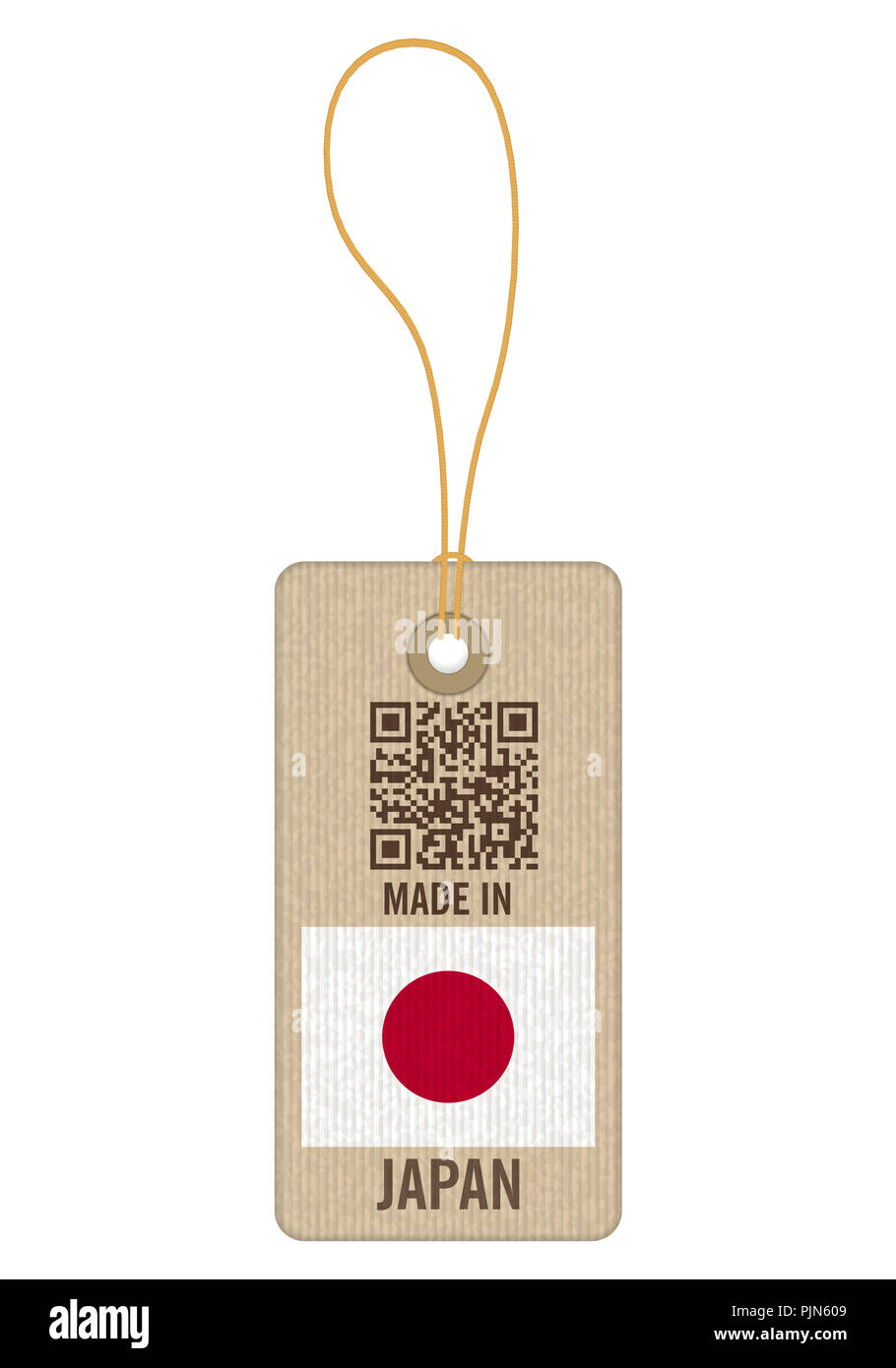 Vector label made in japan Cut Out Stock Images & Pictures - Alamy