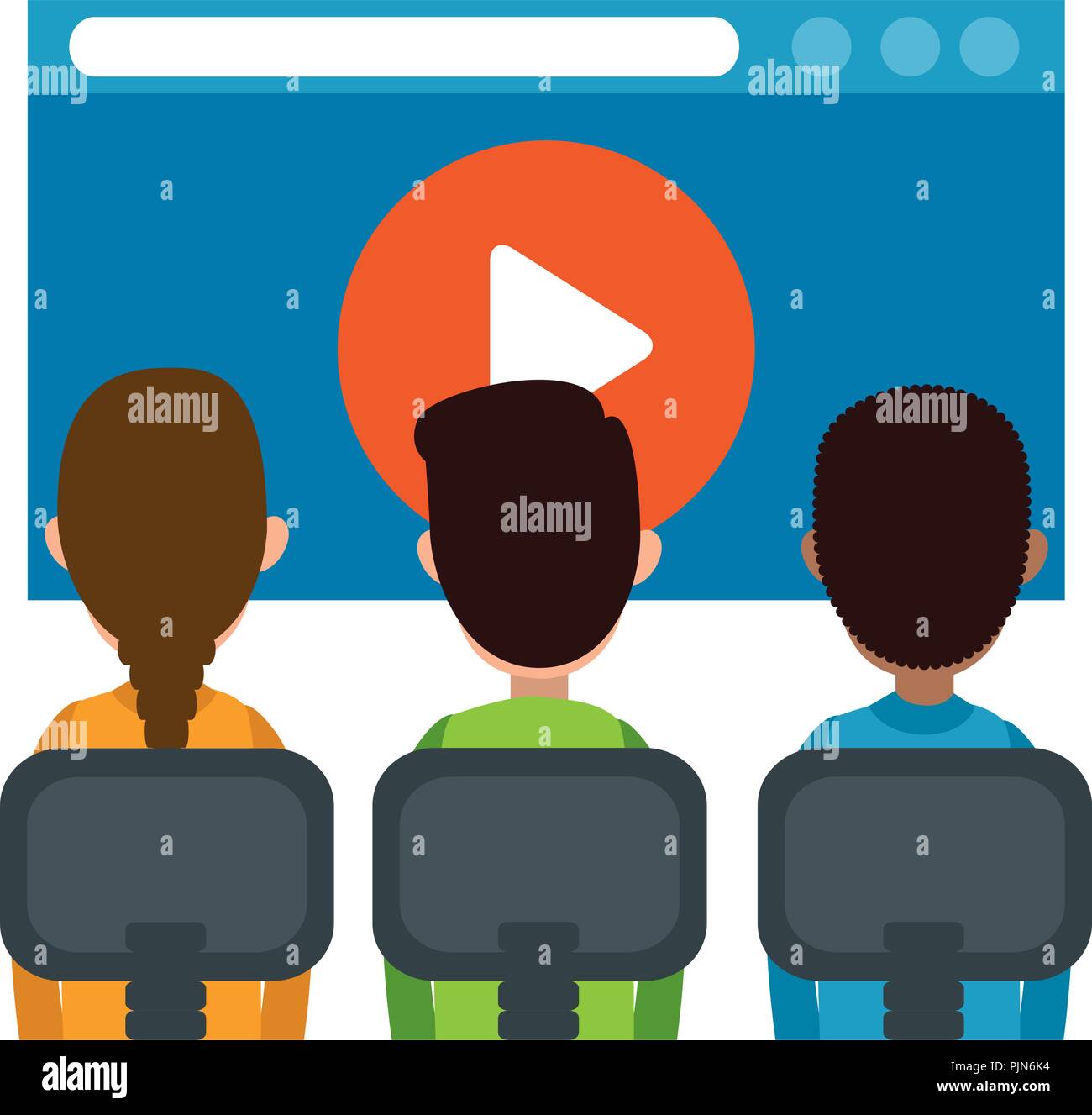 Class display Stock Vector Images - Alamy