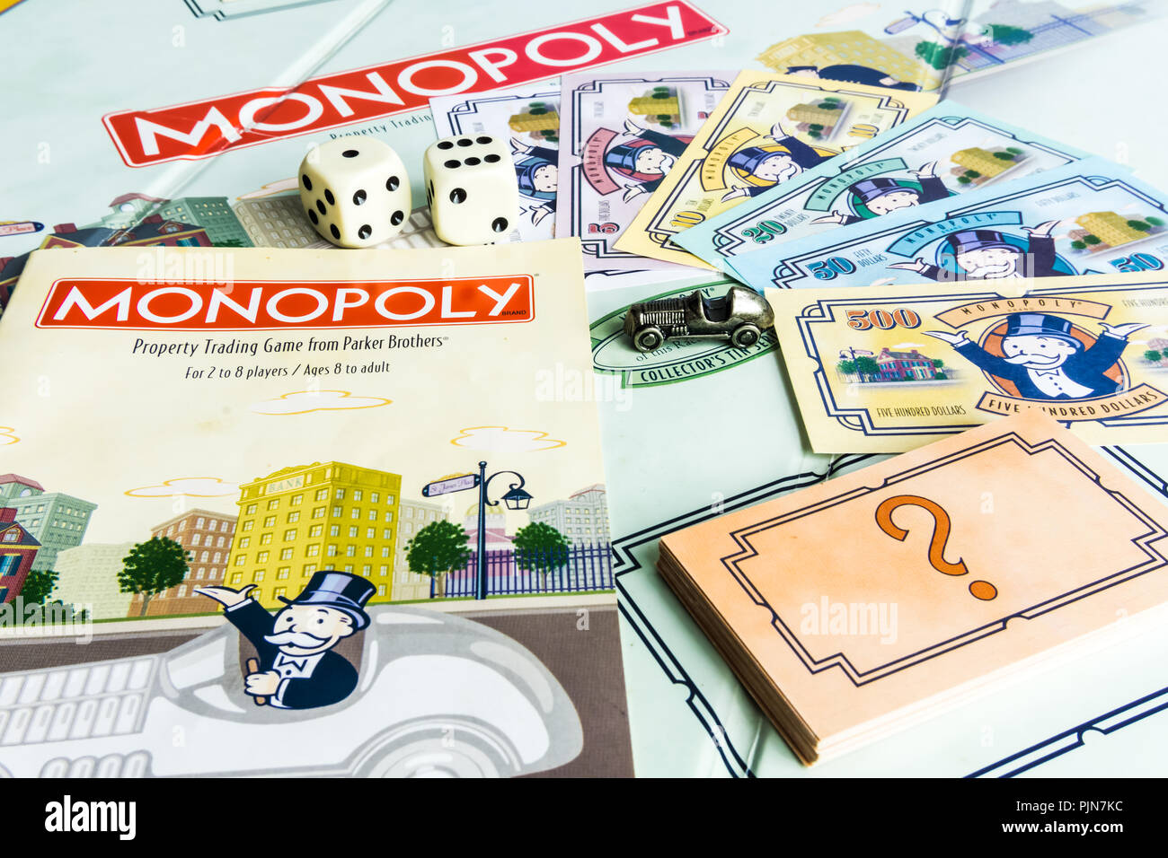 Monopoly Property Trading board game from Parker Brothers. The classic ...
