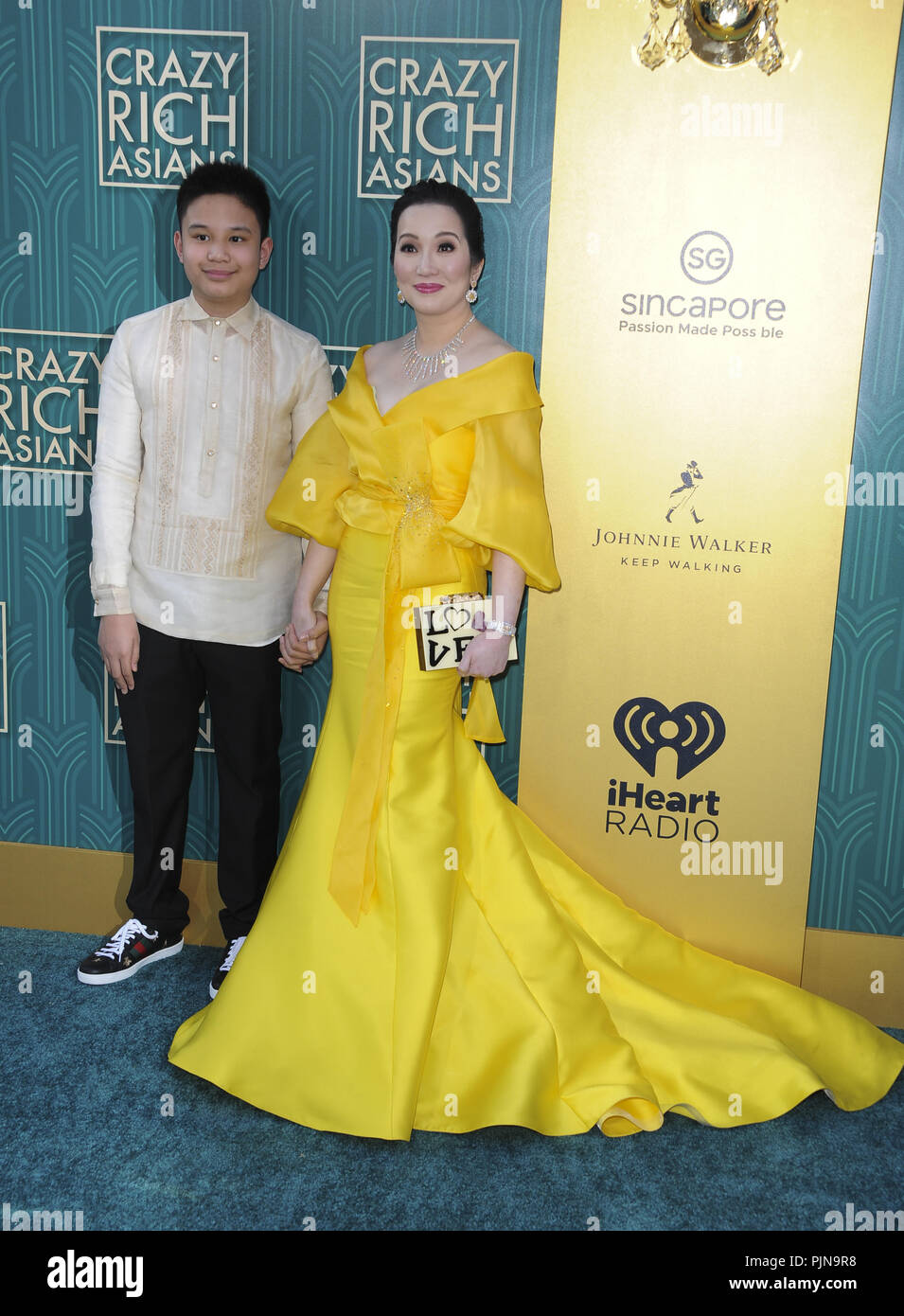 Premiere Crazy Rich Asians Featuring: Kris Aquino Where: Los Angeles ...