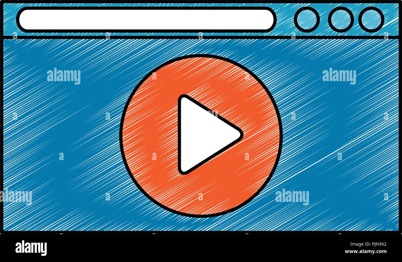 media player in display Stock Vector Image & Art - Alamy