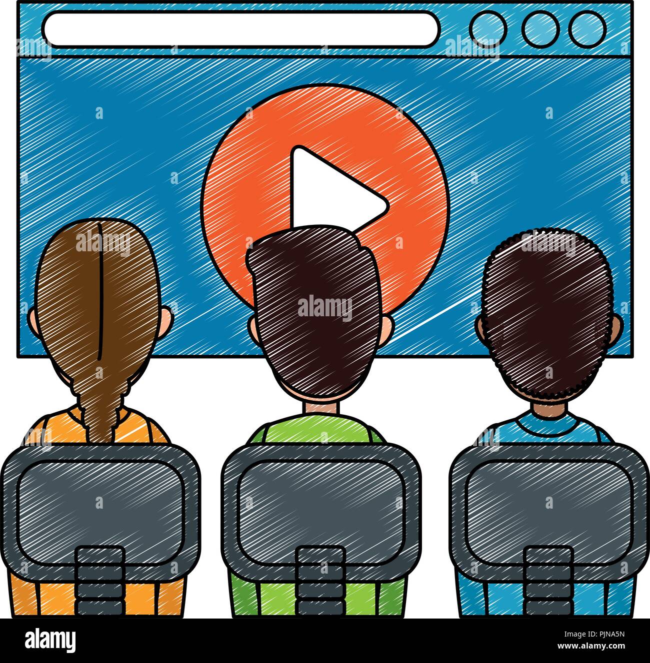 Class display Stock Vector Images - Alamy