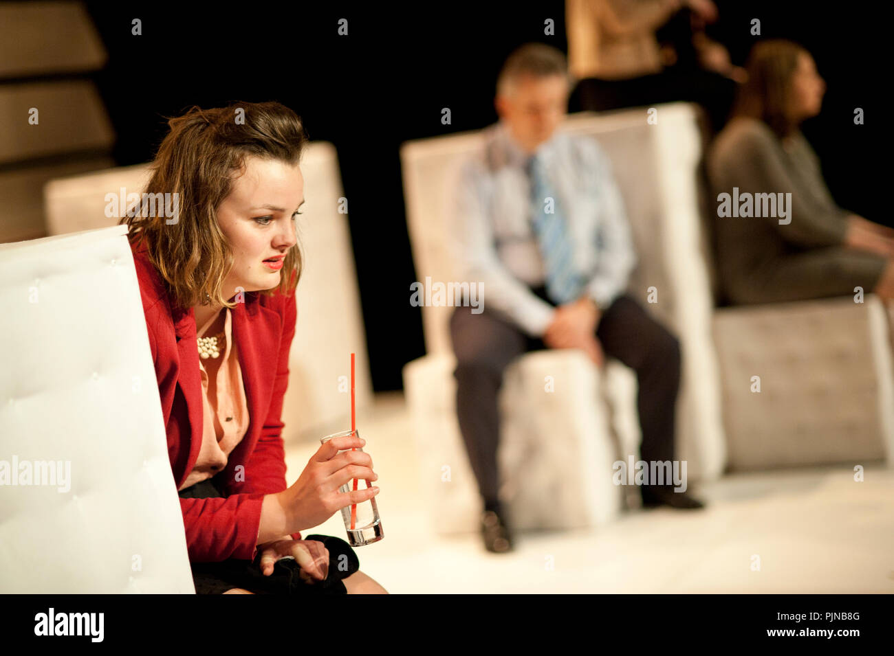 Theatre company De Dijlezonen playing Het Kouwe Kind from Marius von ...