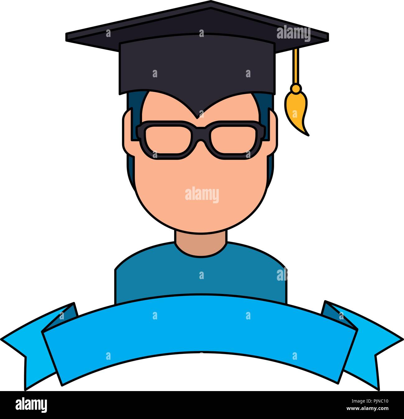 student graduated avatar character Stock Vector Image & Art - Alamy