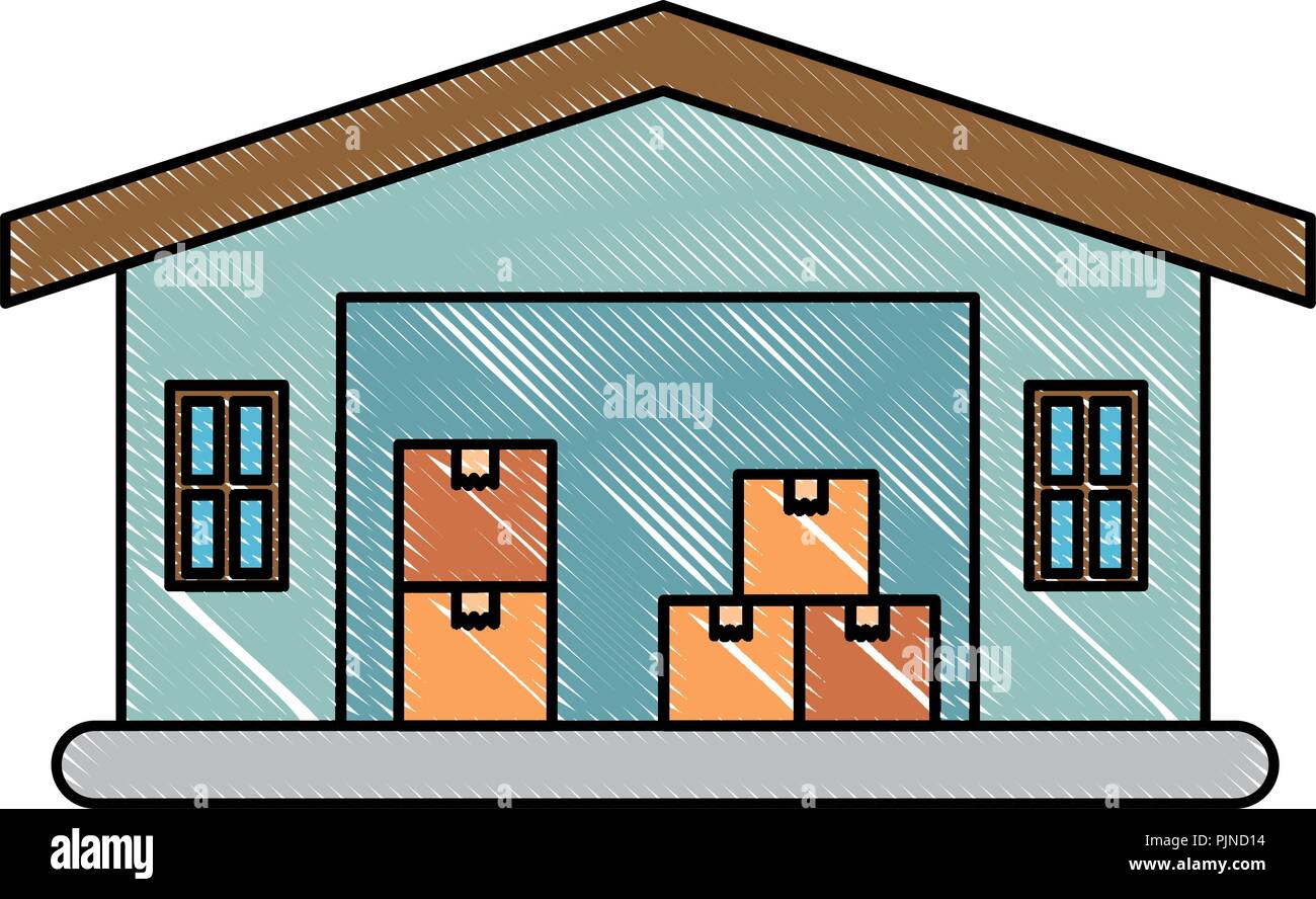 warehouse building isolated icon Stock Vector Image & Art - Alamy