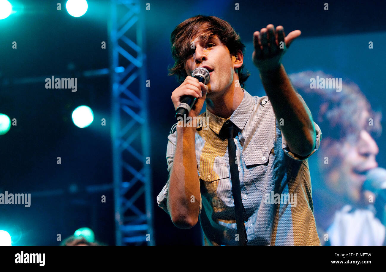 The Idool Live On Stage concert in the Lotto Arena, Antwerp (Belgium ...