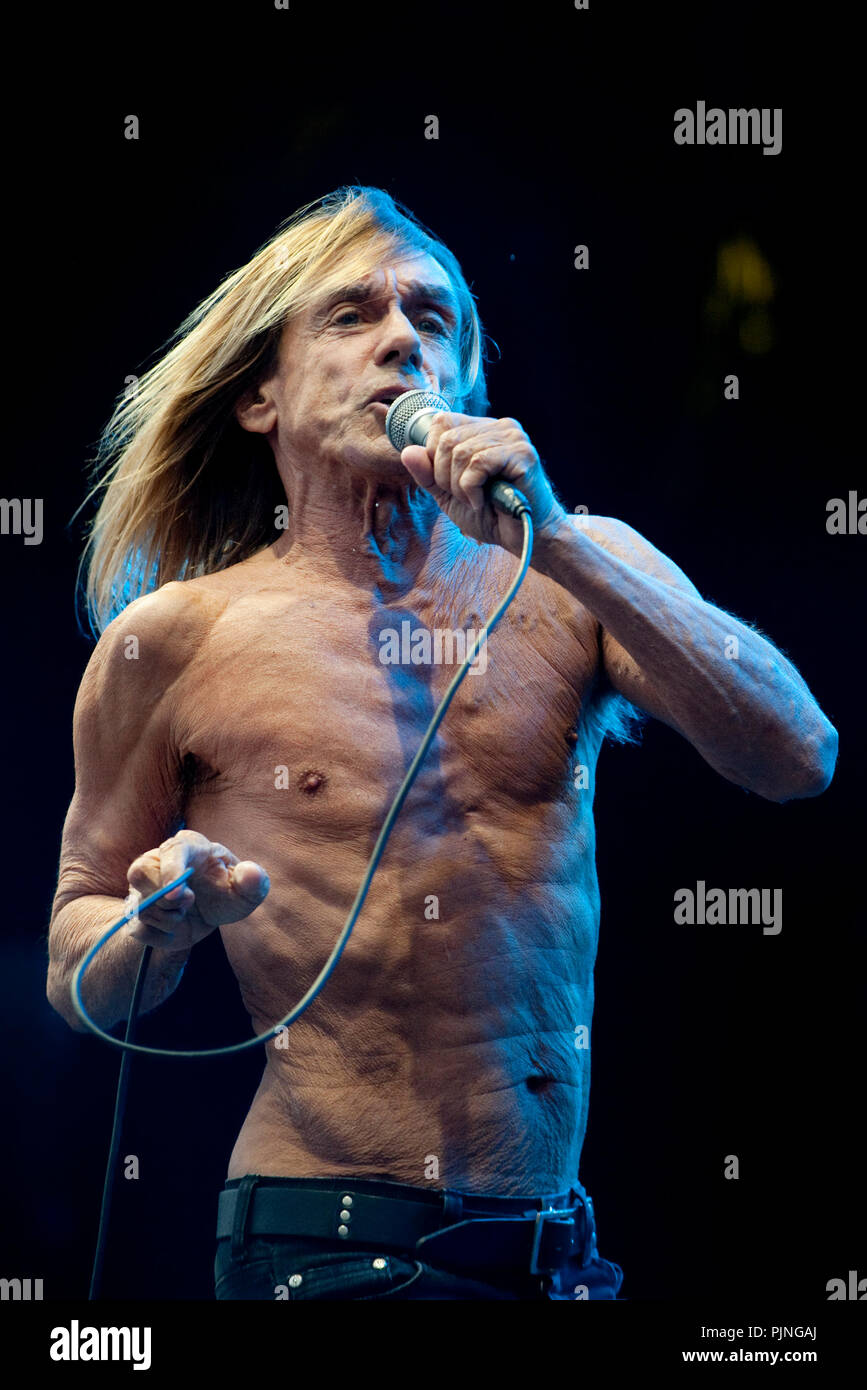 Iggy pop band iggy stooges hi-res stock photography and images - Alamy