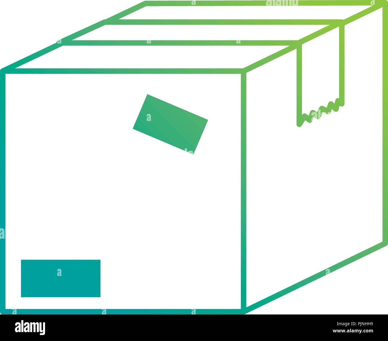 packing box carton icon Stock Vector Image & Art - Alamy