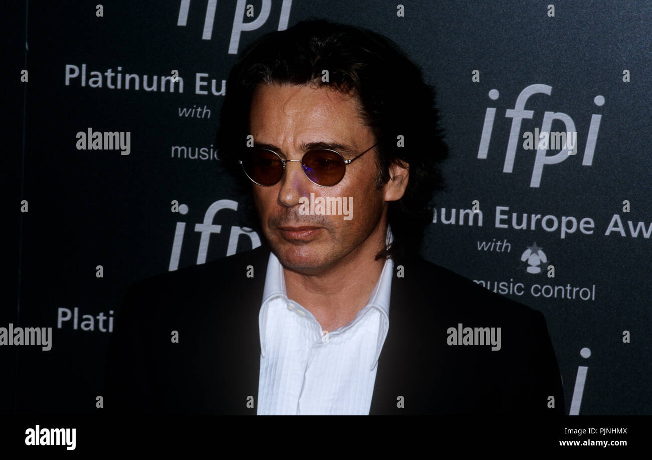 French composer Jean Michel Jarre at the IFPI Europe Platinum Awards in ...