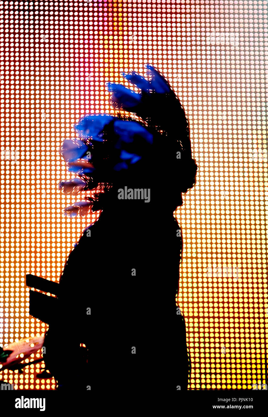 British jazz funk and acid jazz band Jamiroquai at the Suikerrock ...