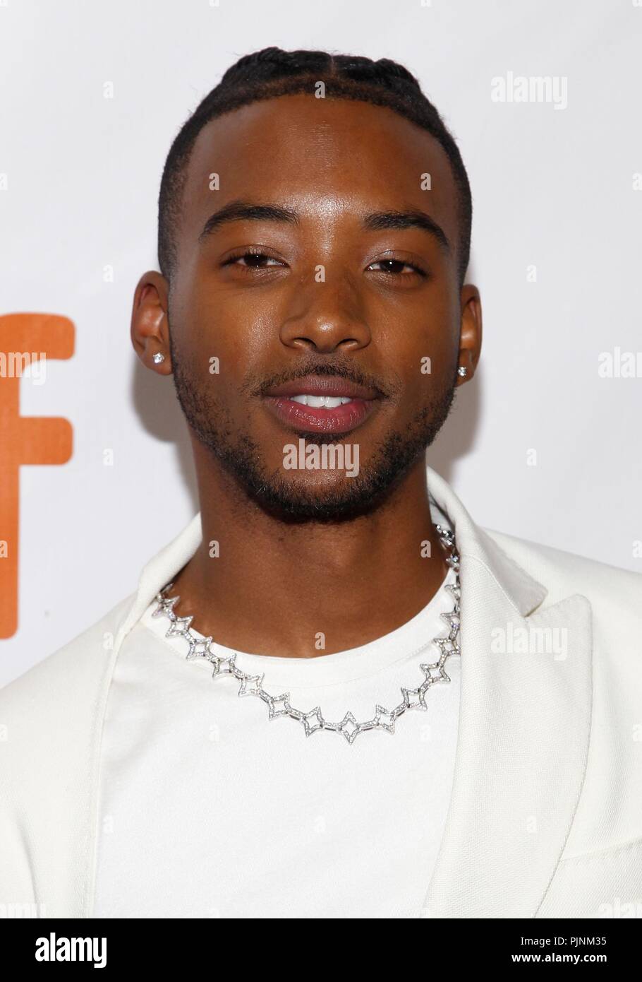 Toronto, ON. 7th Sep, 2018. Algee Smith at arrivals for THE HATE U GIVE ...