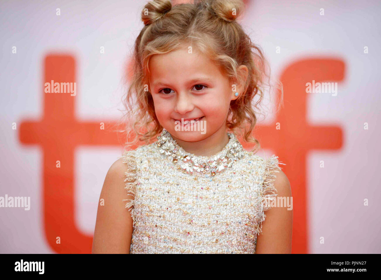Toronto, Canada. 7th September 2018. Oakley Bull bei der Premiere von ...