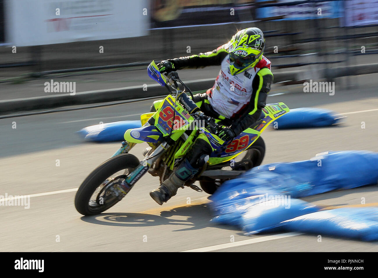Manila, Philippines. 8th Sep, 2018. Malaysia's Ahmad Daniel Haiqal ...