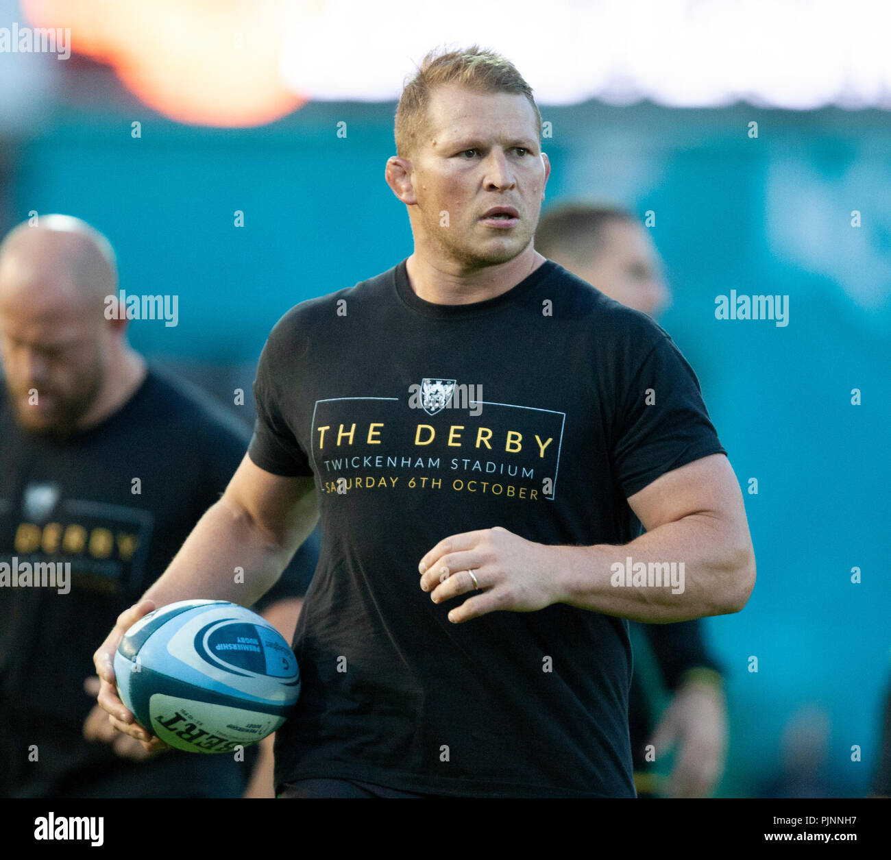 Dylan hartley northampton saints hi-res stock photography and images ...