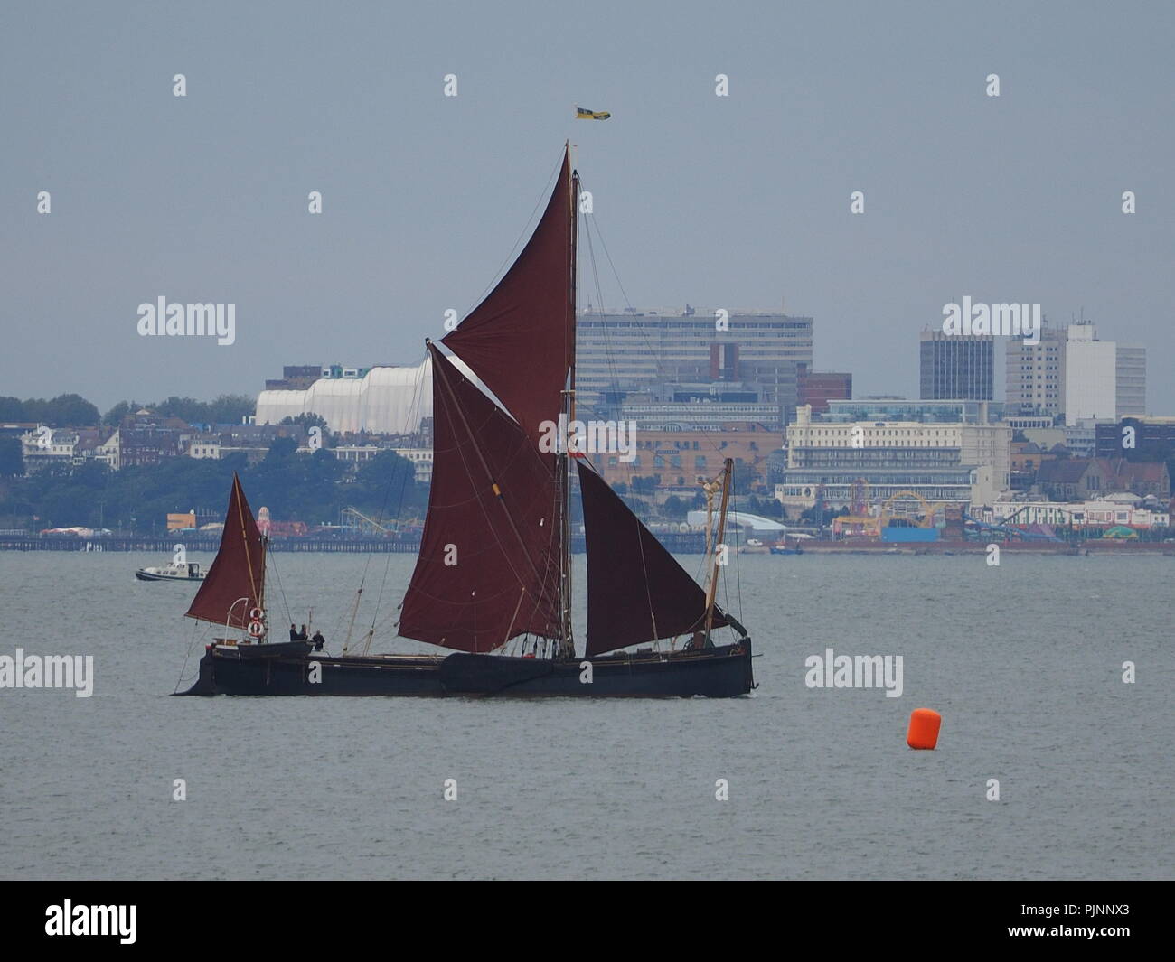 Thames sailing barge sheppey hi-res stock photography and images - Alamy