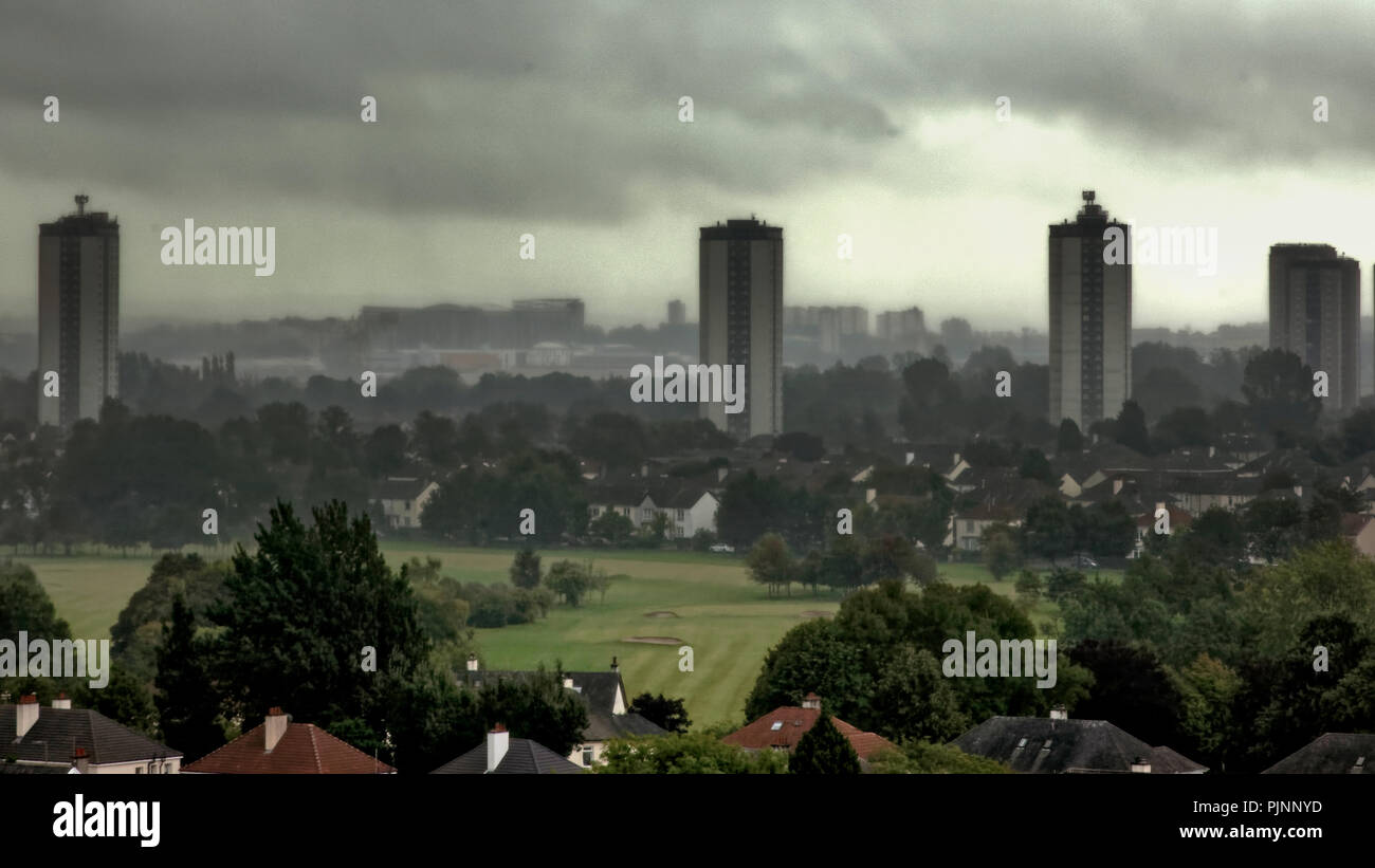 Scotstoun towers hi-res stock photography and images - Alamy