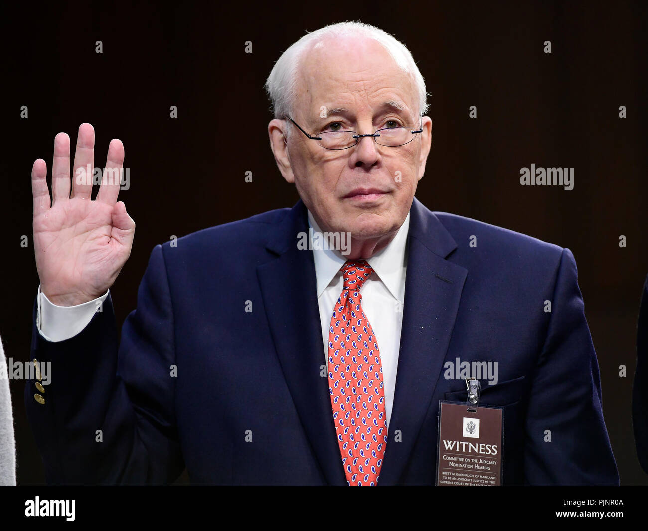 Washington, USA. 7th September 2018. John Dean, former Counsel to the ...