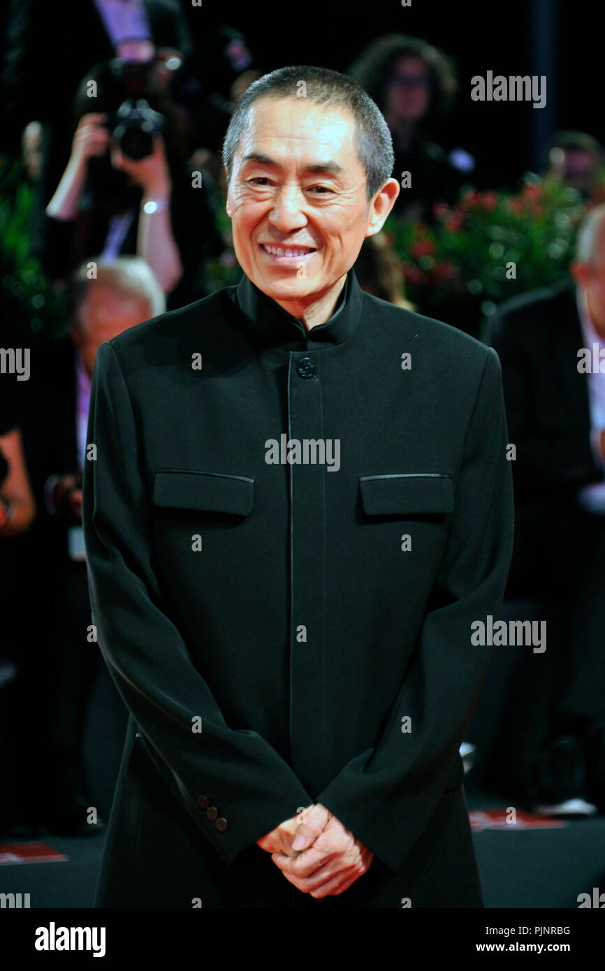 Venice, Italy. 06th Sep, 2018. Zhang Yimou attending the 'Ying/Shadow ...
