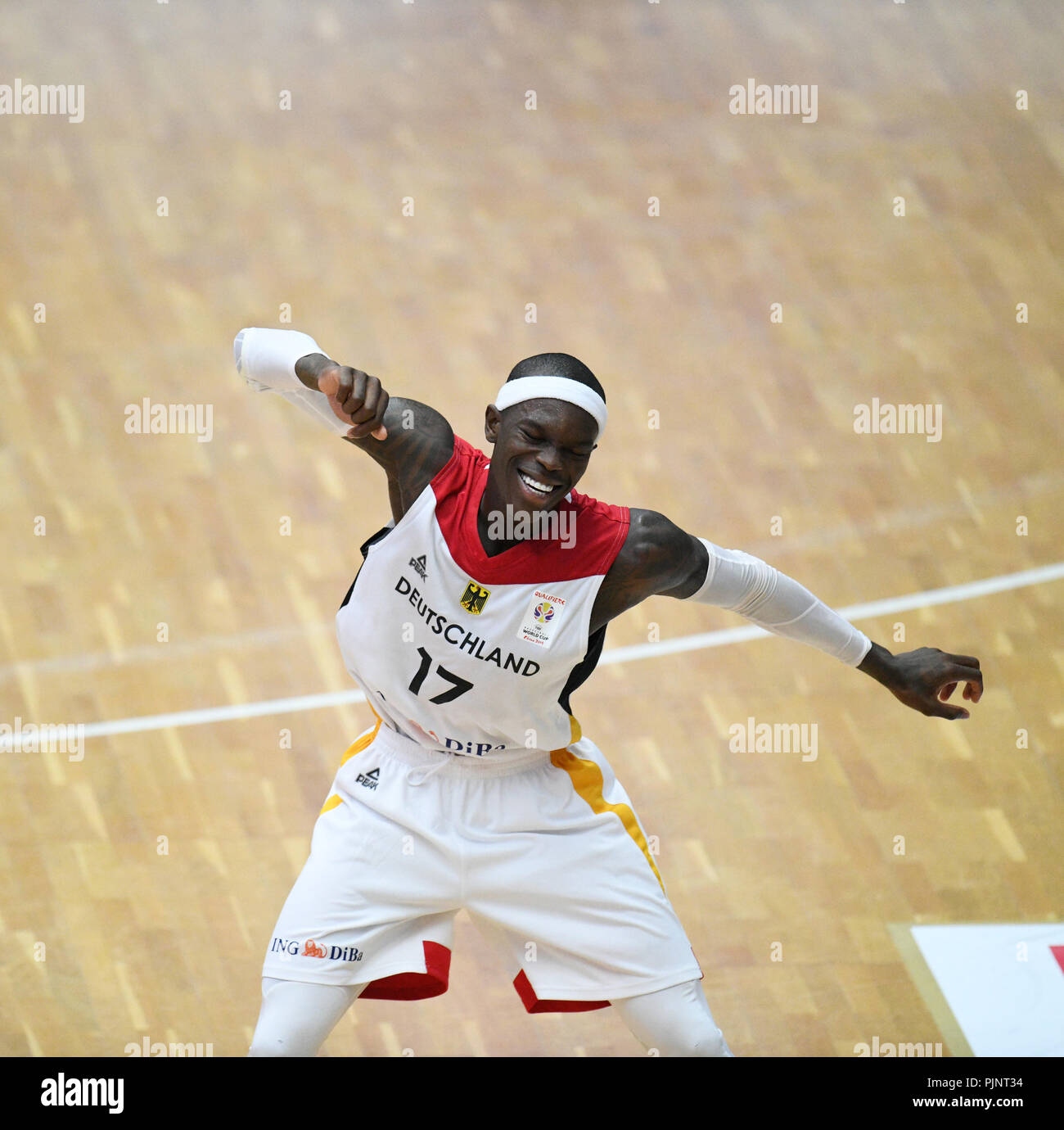 Hamburg, Germany. 07th Sep, 2018. Basketball, Supercup, Germany vs ...