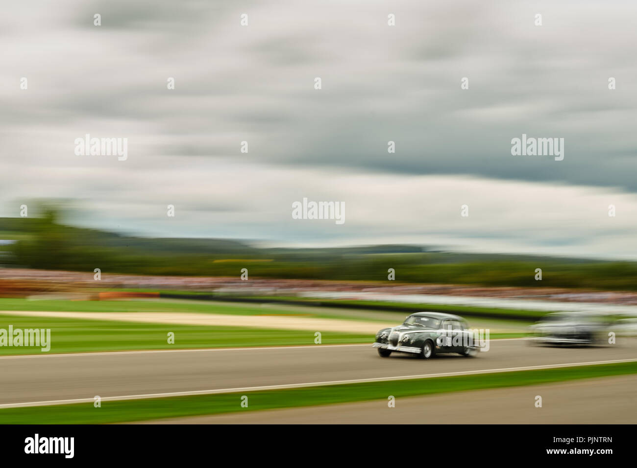Chichester, West Sussex, UK, 8th September 2018. Jaguar Mk 1 during the ...
