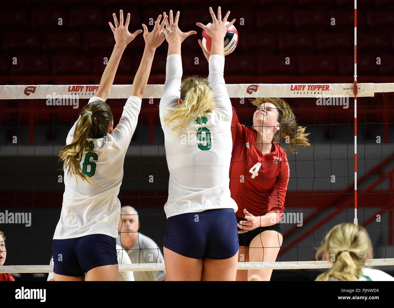 September 8, 2018 Notre Dame Meg Morningstar (16) and Notre Dame ...