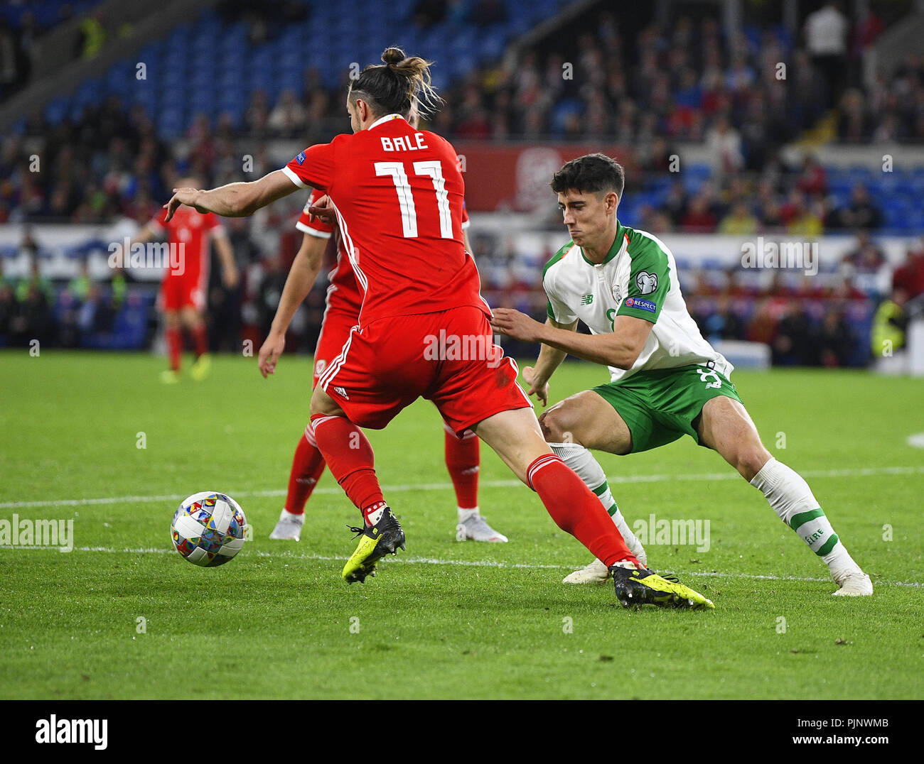Gareth bale cardiff 2018 hi-res stock photography and images - Alamy